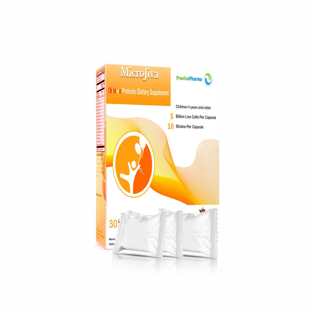 MicroJiva Kids Probiotic Dietary Supplement - Proviva Pharma