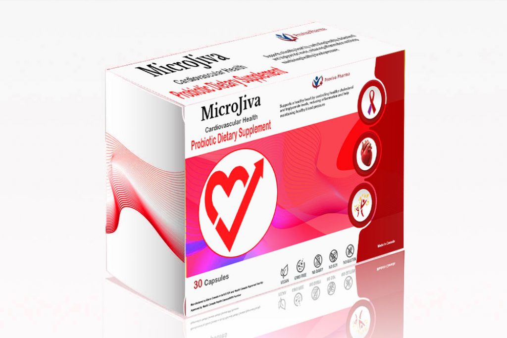 MicroJiva Heart Probiotic Dietary Supplement - Proviva Pharma
